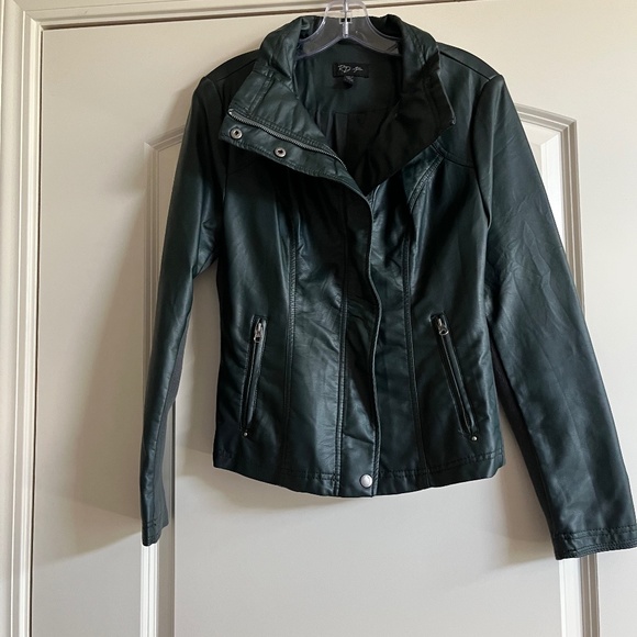 RD Style | Jackets & Coats | Pleather Jacket | Poshmark